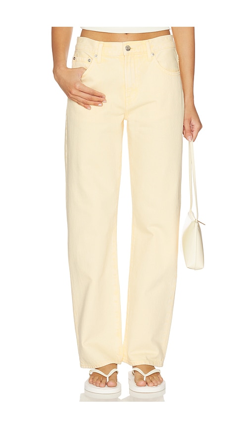 PISTOLA PISTOLA Lexi Mid Rise Bowed Straight Jeans